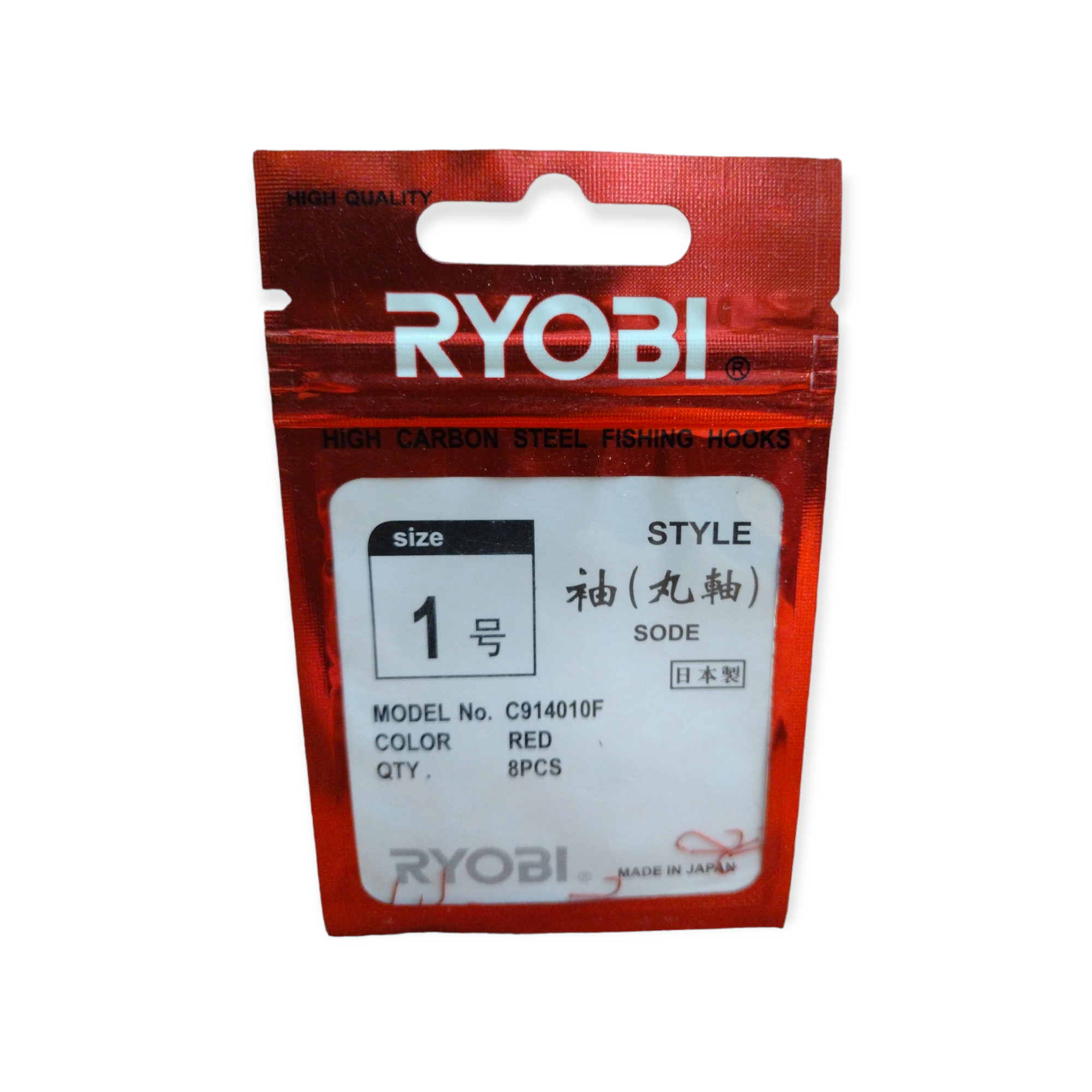 Крючок-RYOBI-Style-SODE-1-8шт