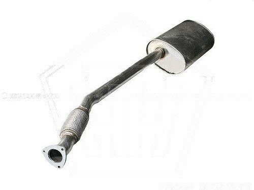 Глушитель уаз 315195 дв.409 евро 3 с гофрой (315195-1201010-03)