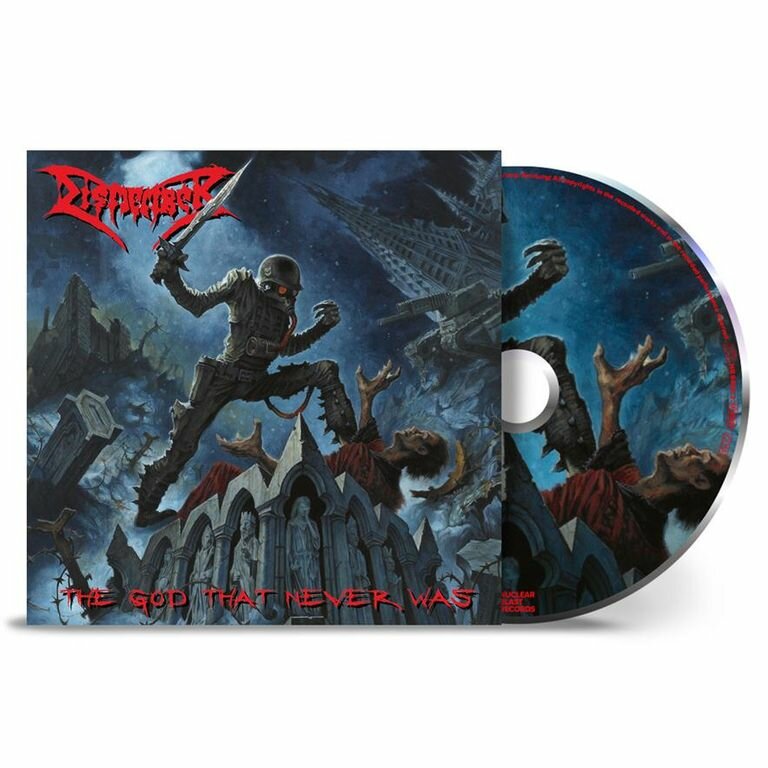 Фирменное издание Dismember - The God That Never Was CD