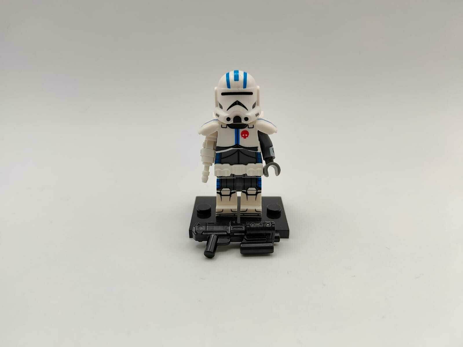 Минифигурка «Эхо в белой броне», фигурка серии "Клоны" Star Wars, совместима с конструкторами Lego