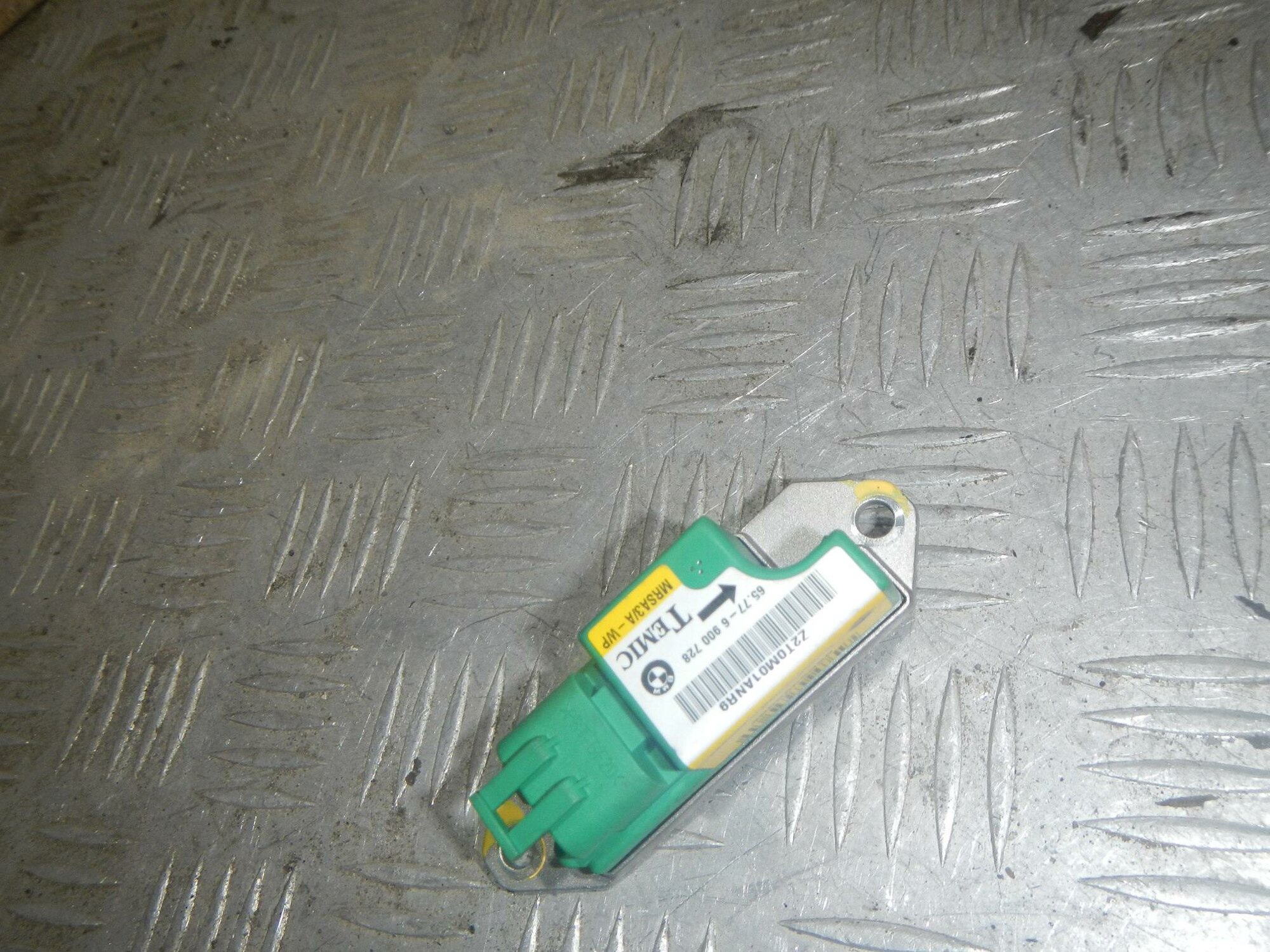 Б/У Датчик AIR BAG, BMW (БМВ)-X5 (E53) (99-06) BMW X5 (E53) (99-06) боковой Без видимых повреждений. 497579 BMW арт. 6577...