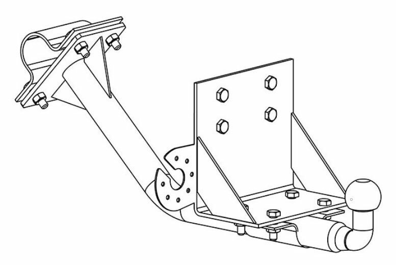 Фаркоп для ГАЗ 3302 Газель / Next бортовая
