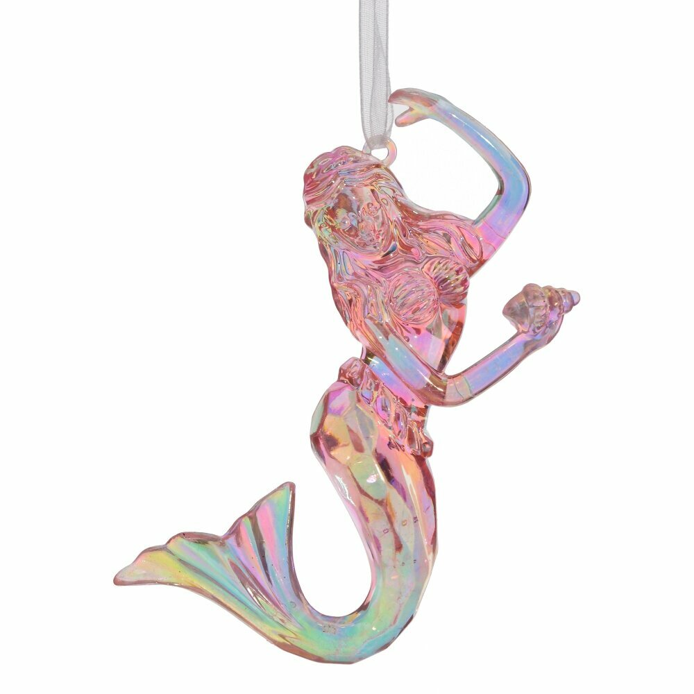 Елочная игрушка Русалка, 8х3,5х11,5 см KSM-812486