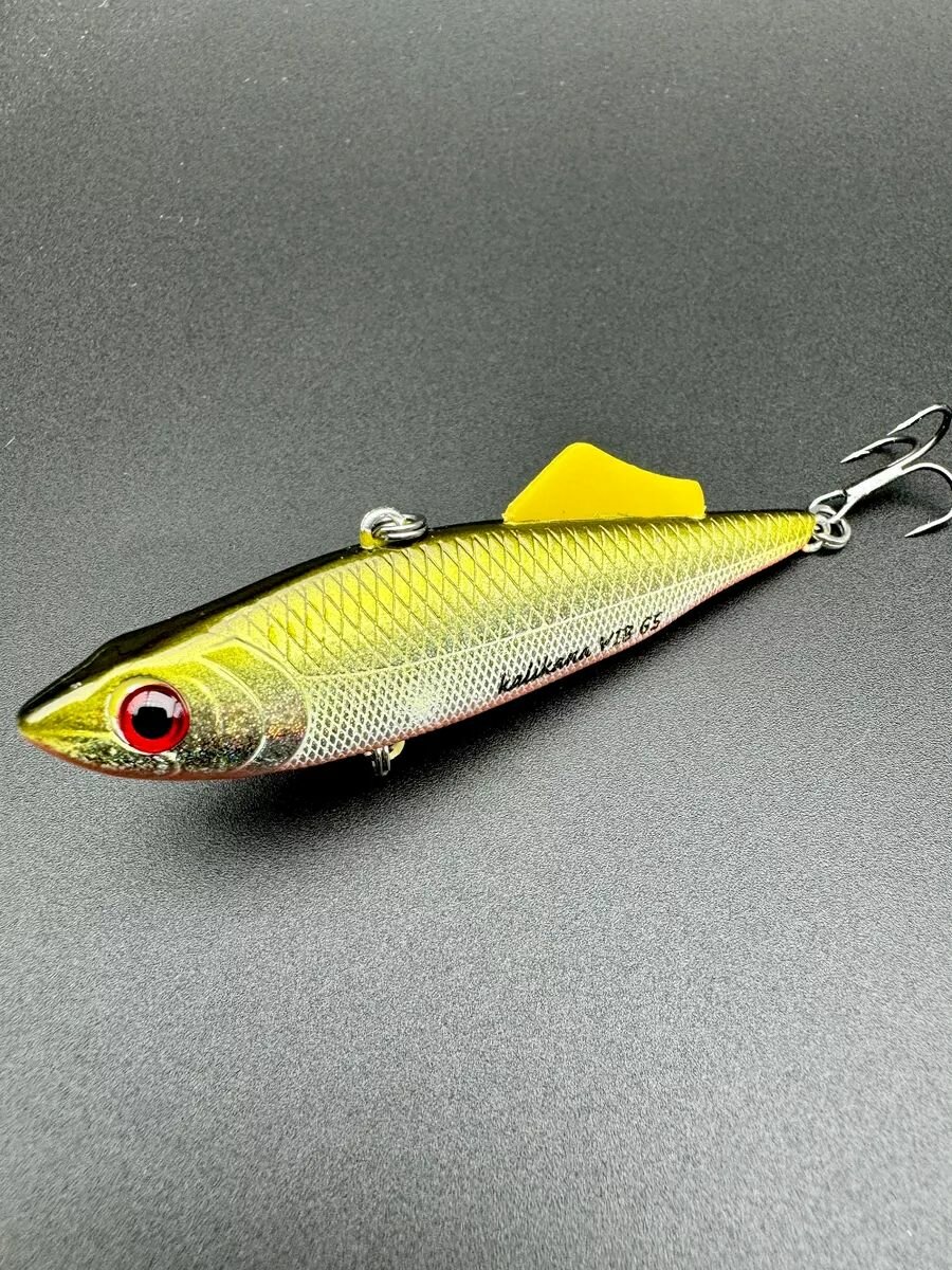 Раттлин Kalikana VIB для рыбалки 65 мм на голавль, щуку, судака, окуня.