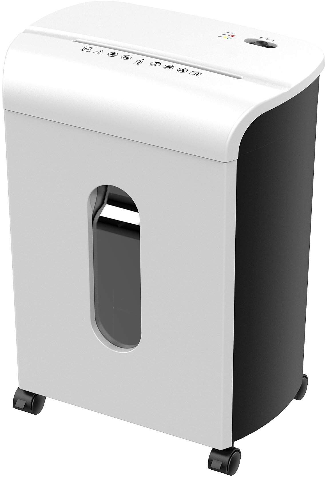 Шредер Cactus CS-SH-K4 белый/черный (секр. P-4) фрагм