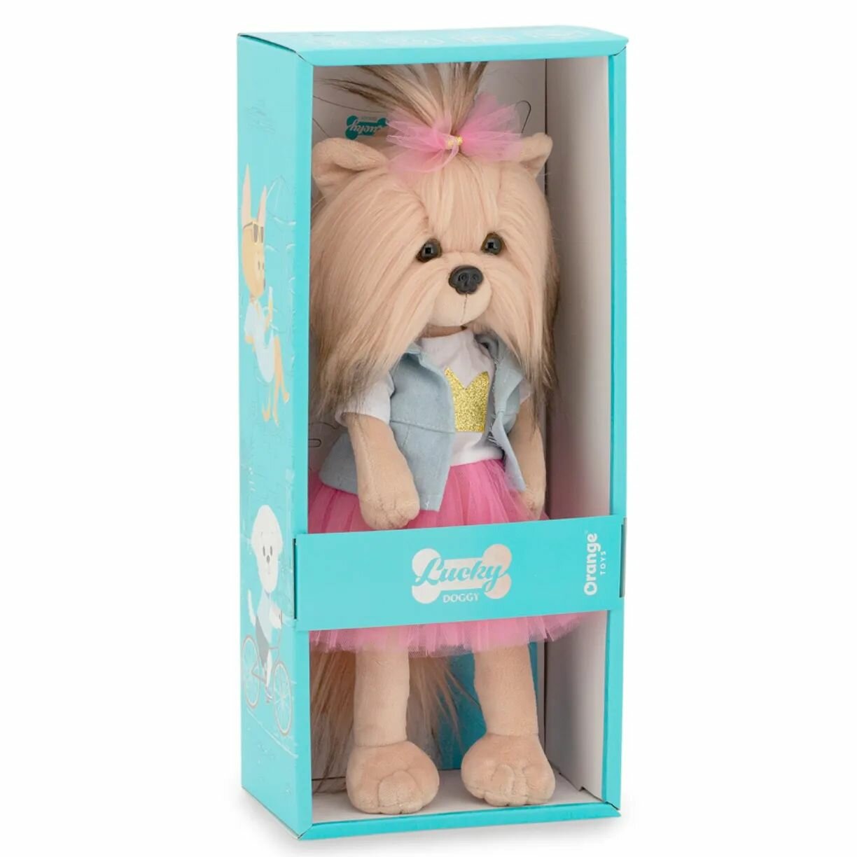 Игрушка мягкая каркасная Orange Lucky Модная Принцесса 37см