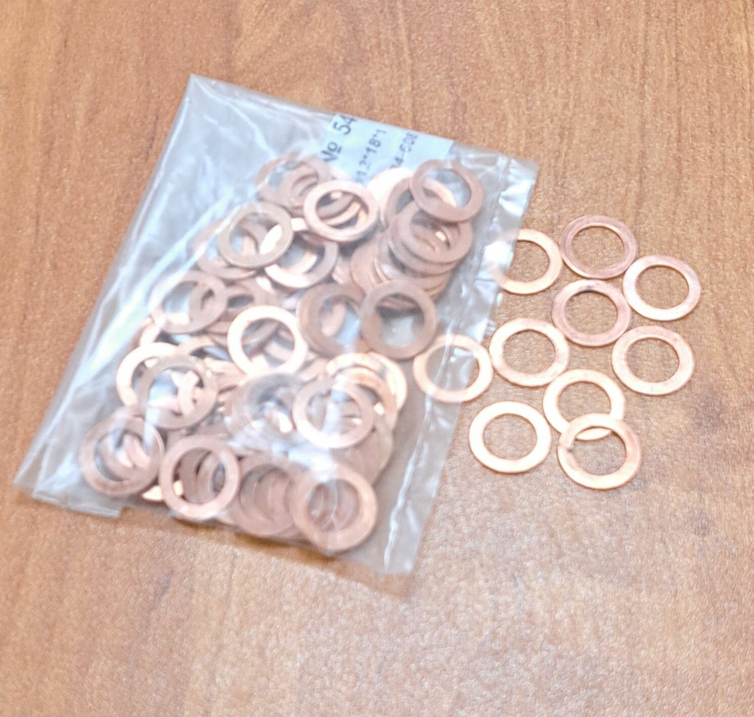 00001-0002984-608ВТ Шайба медная ф12*18*1