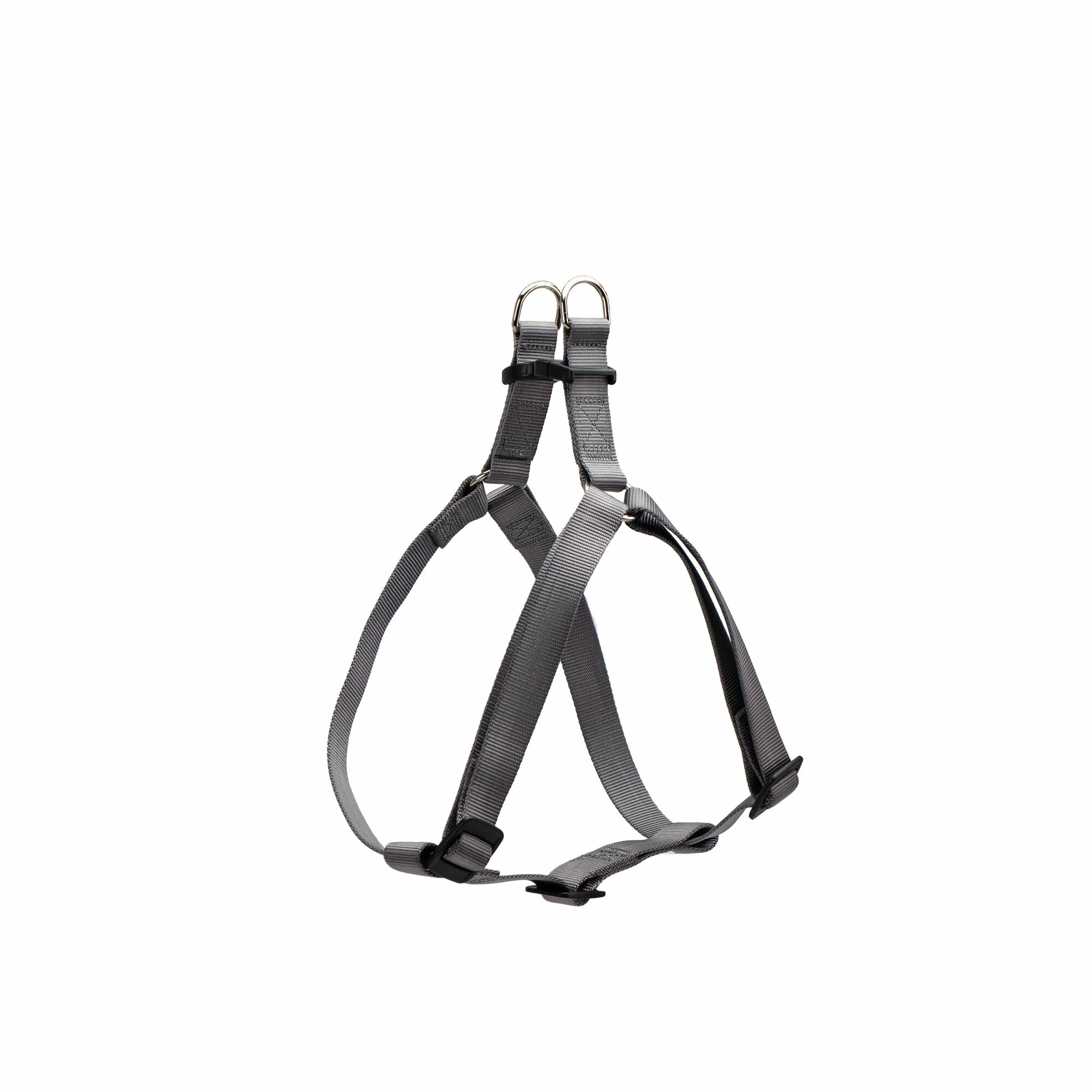 Шлейка для собак Ferplast EASY L регулируемая и легко одеваемая, тёмно-серая