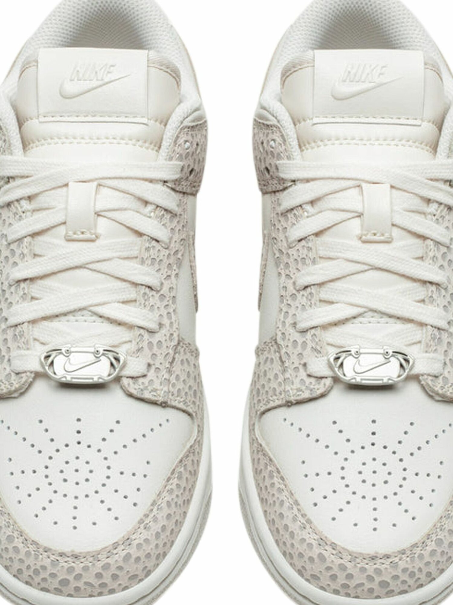 Кроссовки NIKE Dunk Low White, размер 12 US, разноцветный — фото 1