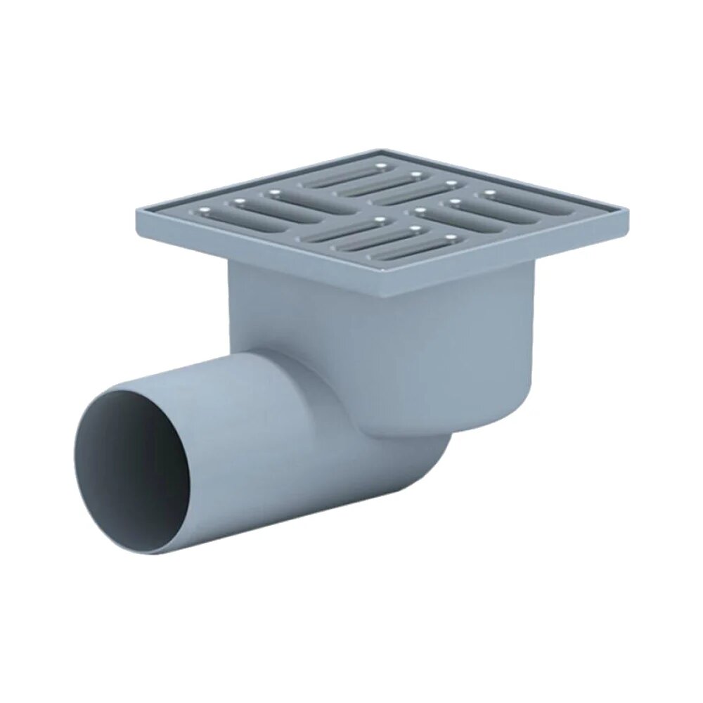 АНИ Пласт Трап нерег гор/вып сух/затв Дн50 нерж/реш 100х100мм TQ5102 004-0246