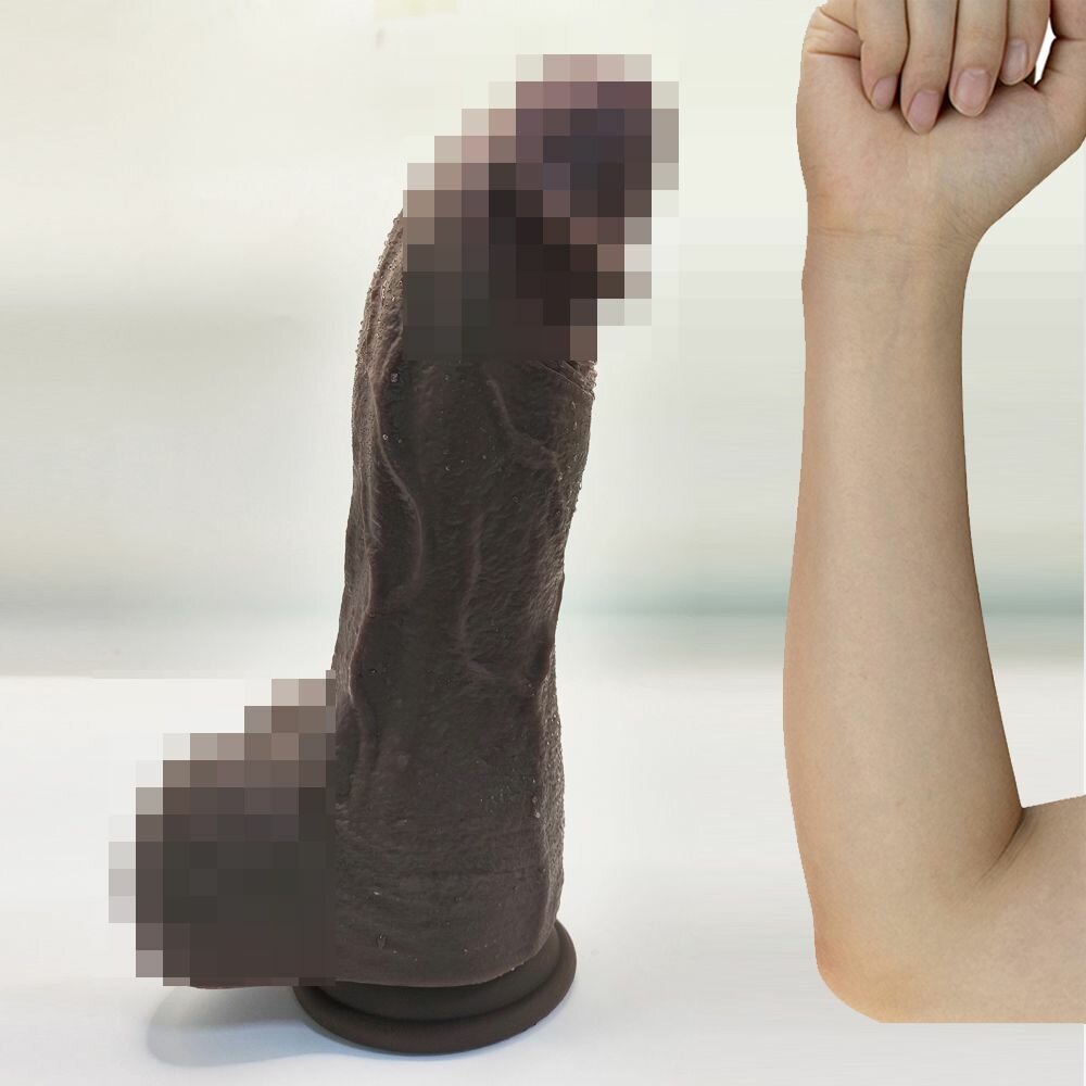 Фаллоимитатор Дилдо для женщин Rocket Raccoon женщин товар 18+, интимная игрушка для взрослых, на присоске из силикона, фаллос и резиновый член , длина 26 см