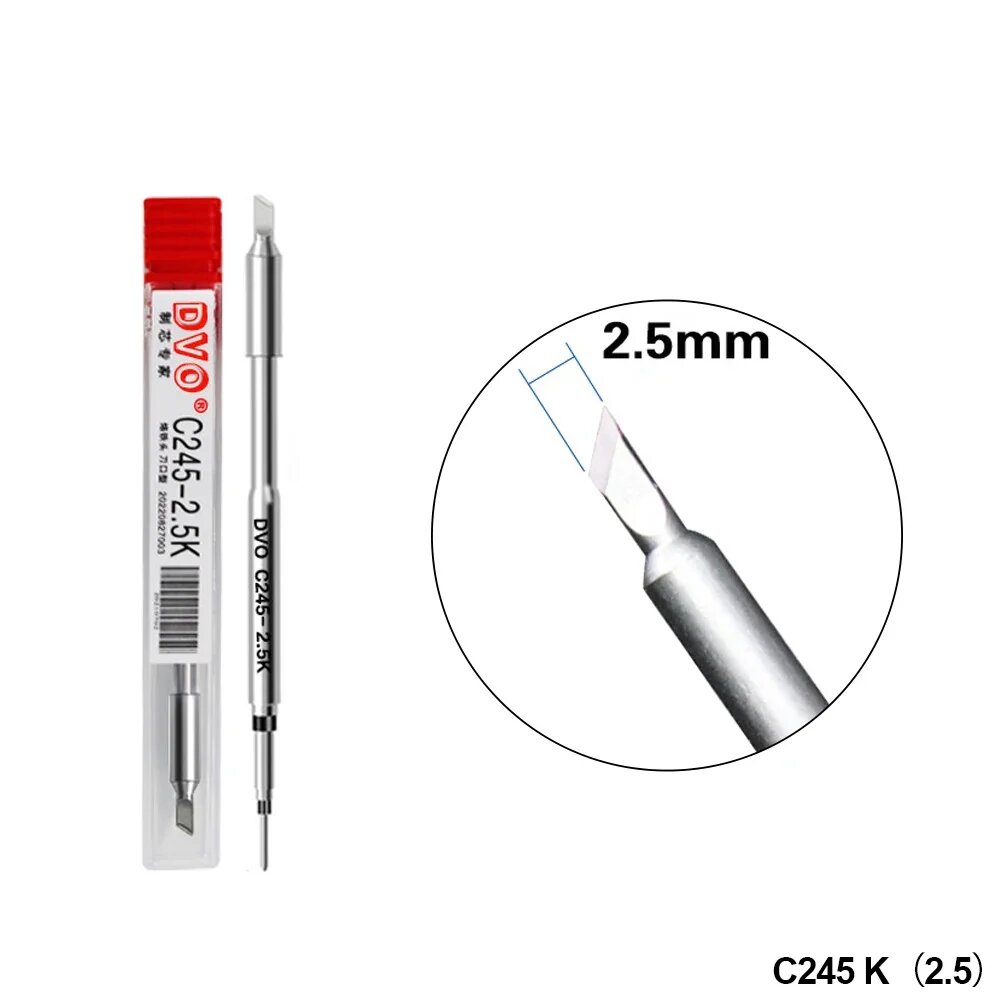 Паяльные жала C210 C245 C115 для паяльных станций JBC Sugon Aifen Aixun C245 K-2.5