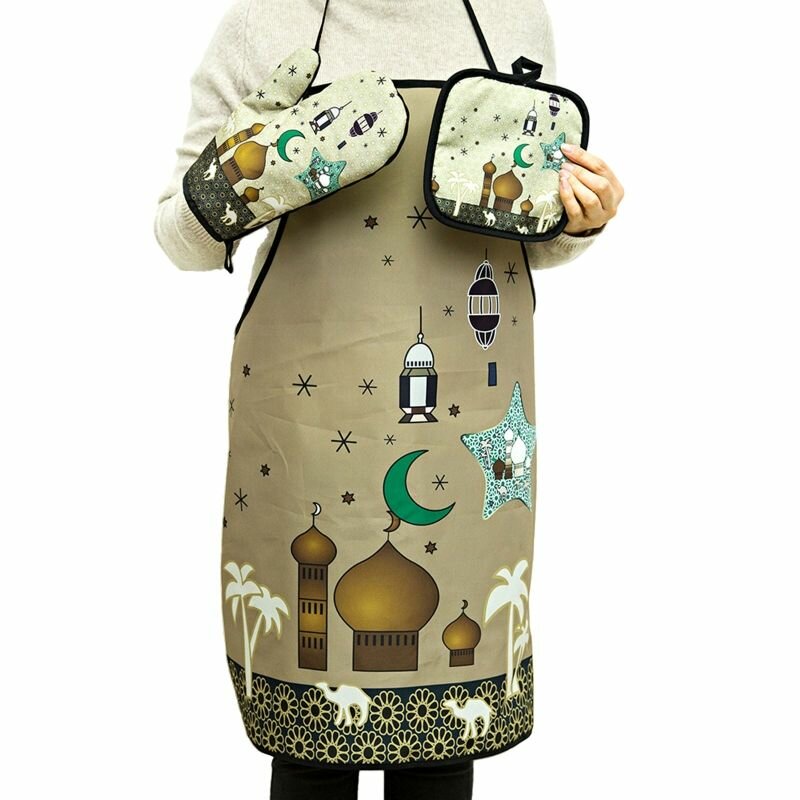 Фартук и прихватки для выпечки