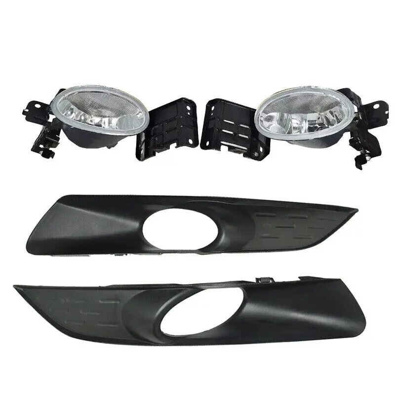 Для Honda Accord Crosstour 2010 2011 2012, передний бампер автомобиля, противотуманные фары, дневные ходовые огни, крышка рамы, без лампы 4pcs