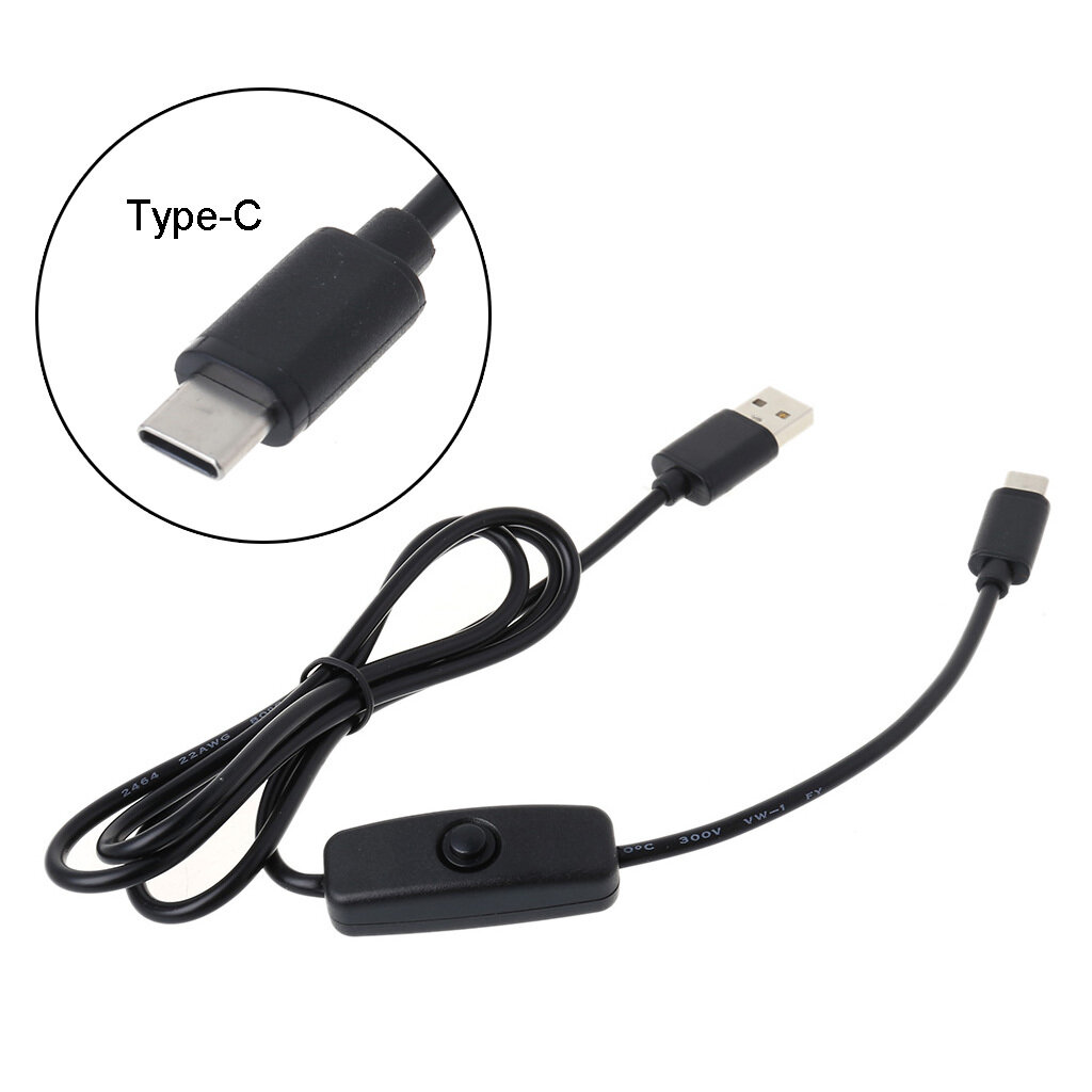 Кабель для передачи данных USB - Type-C с переключателем