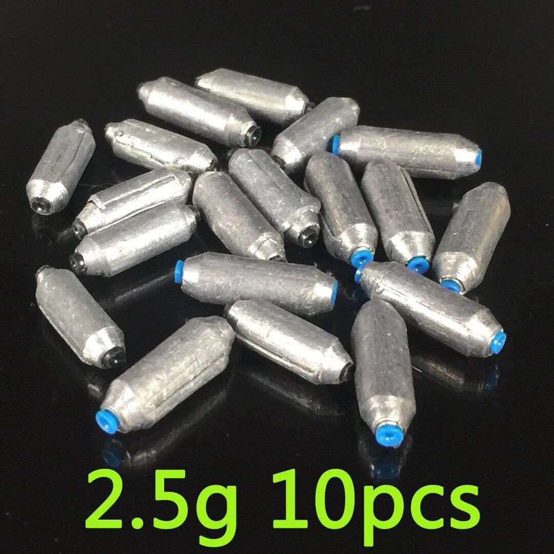 Мcidajee свинцовые грузила для рыбалки 1-10 г 2.5g