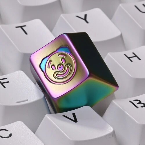 Металлическая клавиша EZKB R4 вишневый профиль цинк Colored
