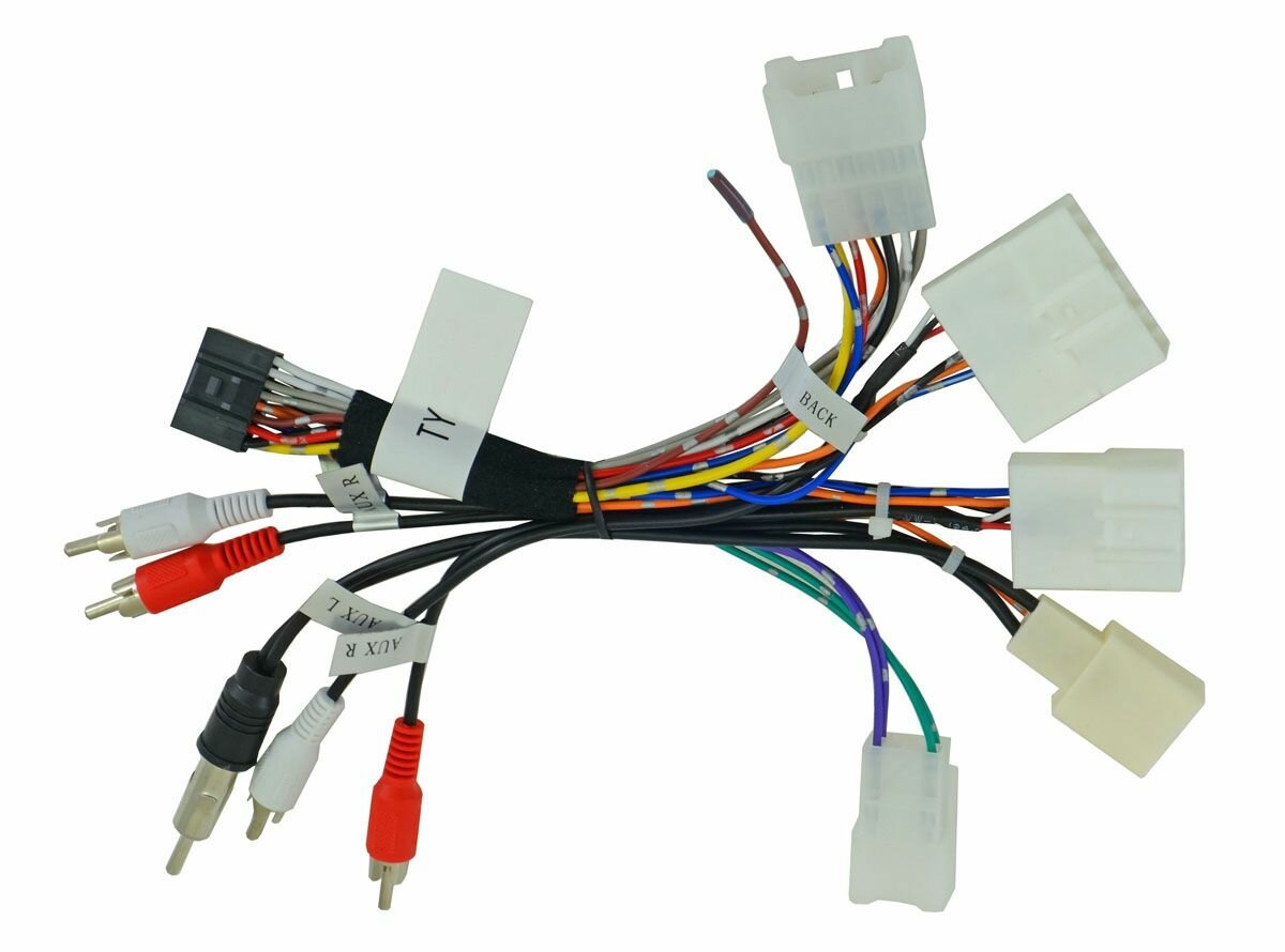 UMS-провод TOYOTA (тип1) без усилителя Camry 2012-2019, RAV4 2012-2019, Prado-150 2014+ (без CAN-модуля) Incar TY-UMS1472