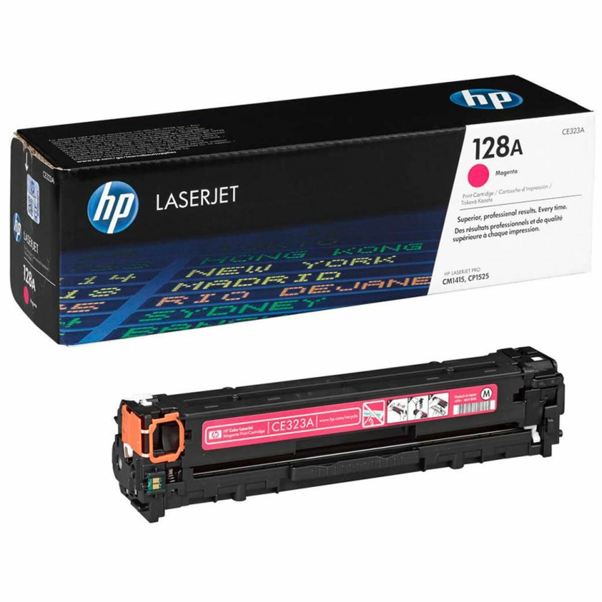 Картридж оригинальный HP 128A CE323A (1300 страниц) пурпурный