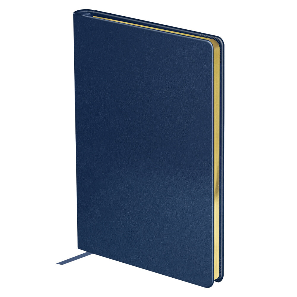 Ежедневник недатированный А5 136л. BG Windsor. Blue в линию синий