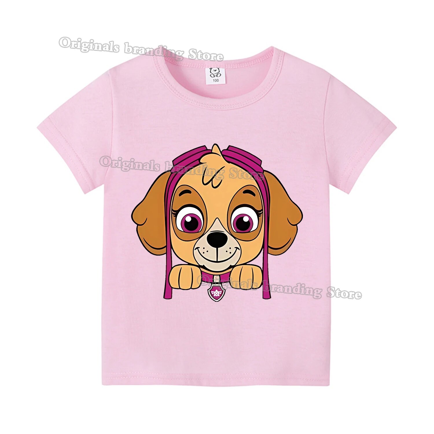 Детские футболки Paw Patrols Розовый, GGXL-1014, 150