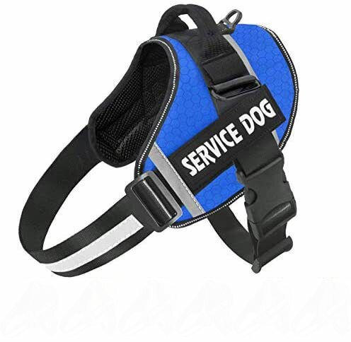 Шлейка SERVICE DOG для собак (38-48см)