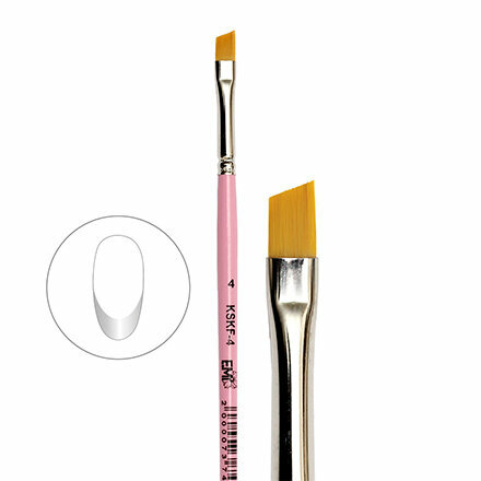 EMI, Кисть «Скошенный квадрат для френча» №4