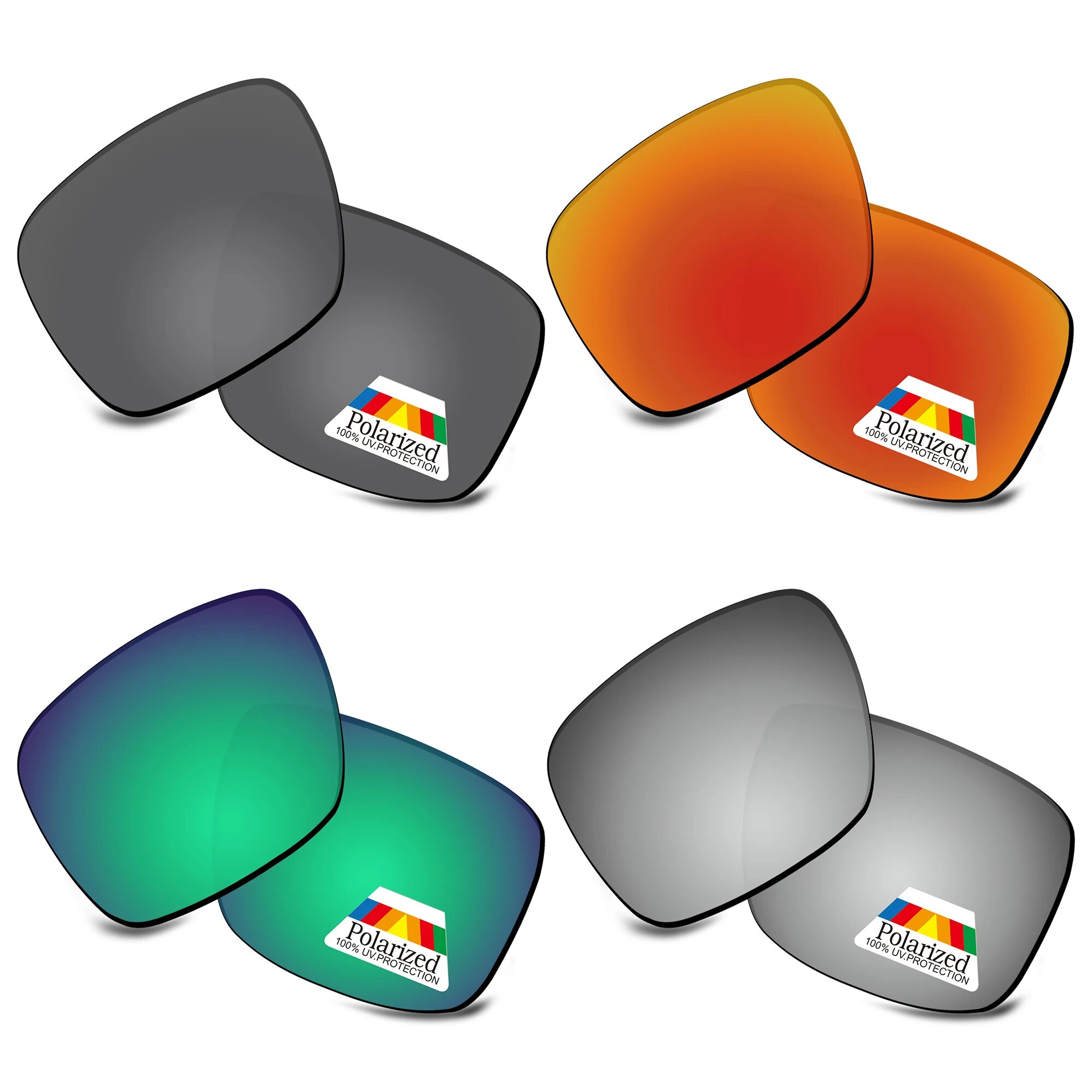 Bwake Поляризованные линзы для очков Knoxville XL 4 Pairs-Group 2