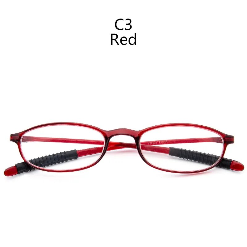 Очки для чтения красные C3 +1.5