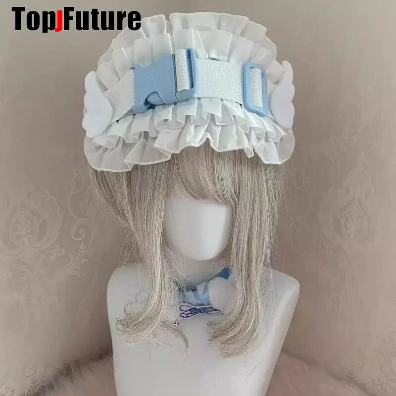 Полиэстеровый крыло ангела ободок для волос blue