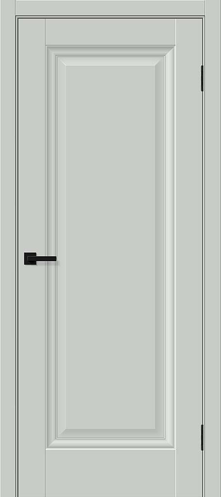 Комплект двери Прима-0 Grey Silk Браво 200*60 +коробка и наличники