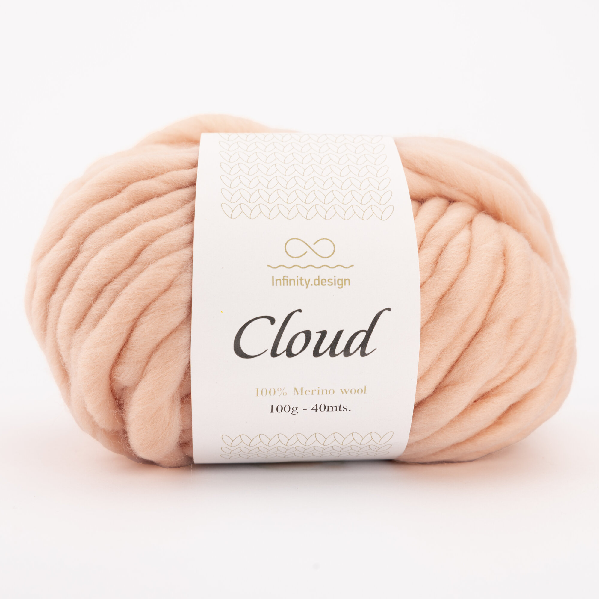 Пряжа INFINITY Cloud 8156 (2 мотка), 100% мериносовая шерсть, 100г, 40м