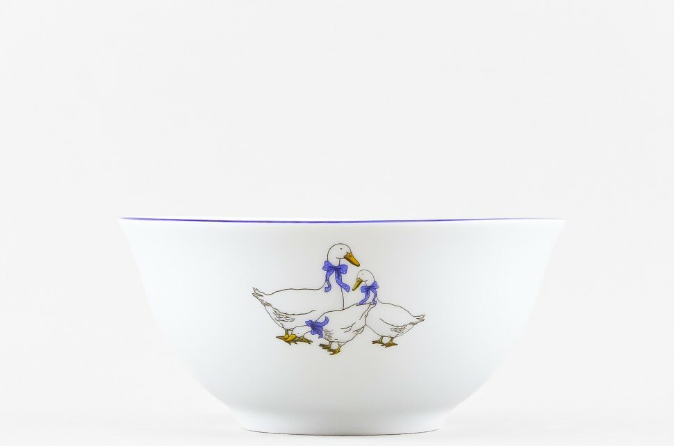 Пиала Добрушский фарфоровый завод Гуси