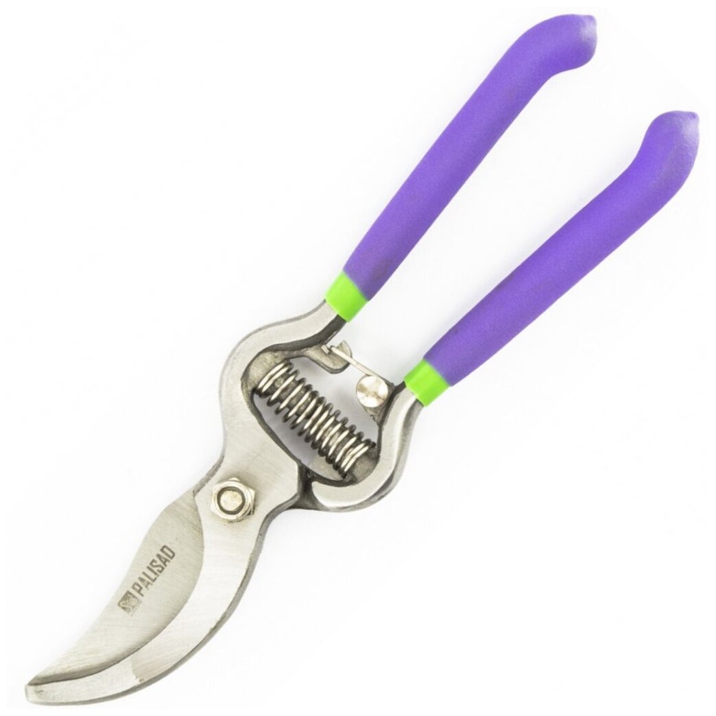 Секатор Palisad 200 мм, прямого реза, рукоятка резина, 60561