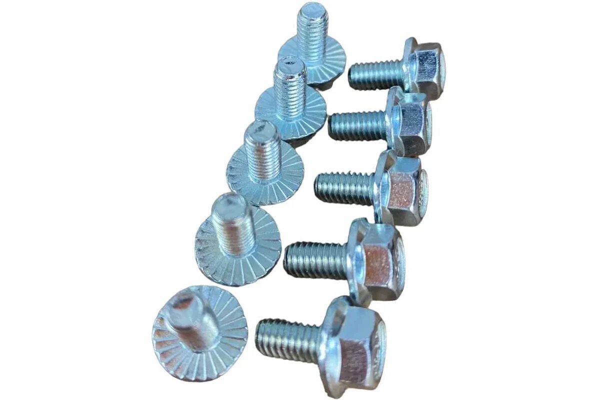 Болт 23 болта М6x10 с фланцем к. п.8.8 ОЦ DIN6921