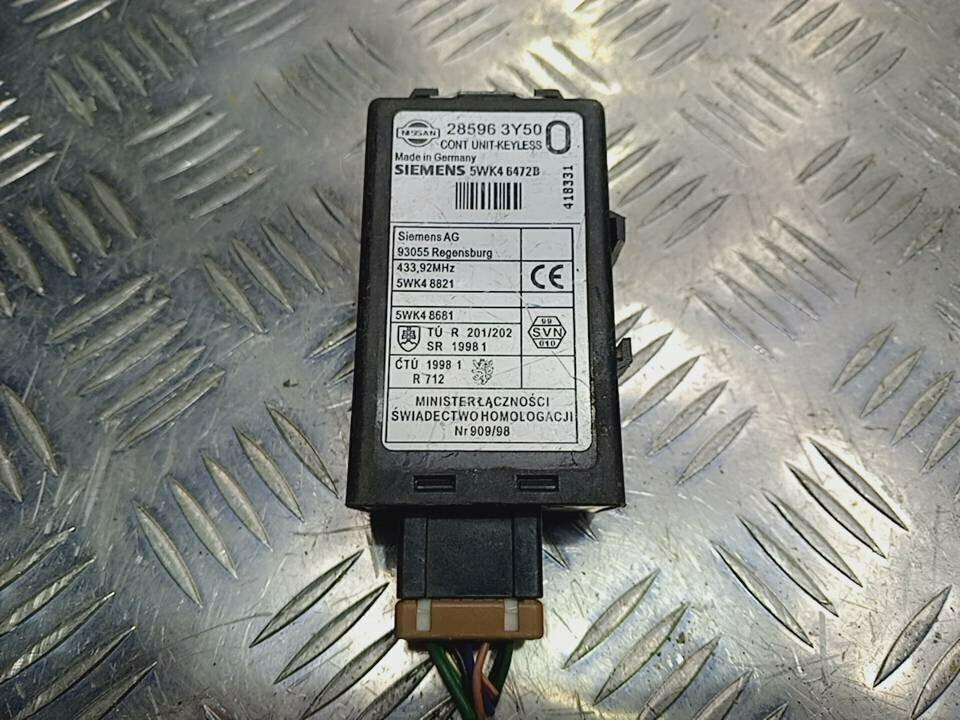 Блок управления Б/У для NISSAN X-TRAIL I (2000—2007) 285963Y500