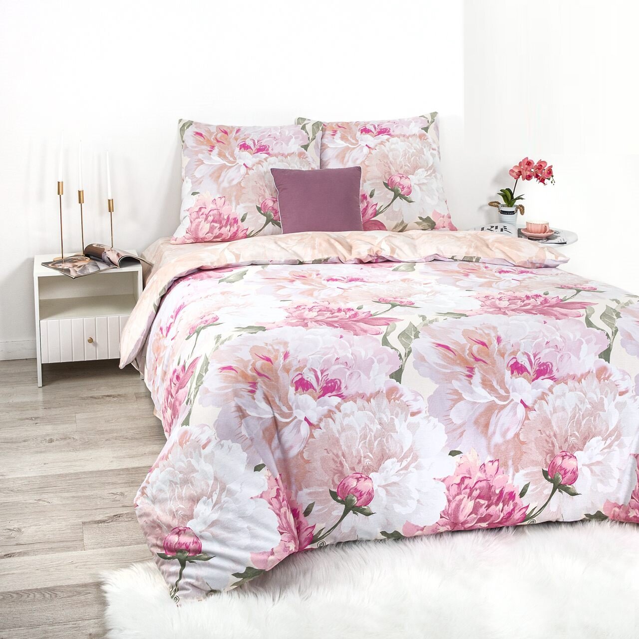 Постельное Белье 1.5-спальное из Бязи "Антуанетта арт. 500"