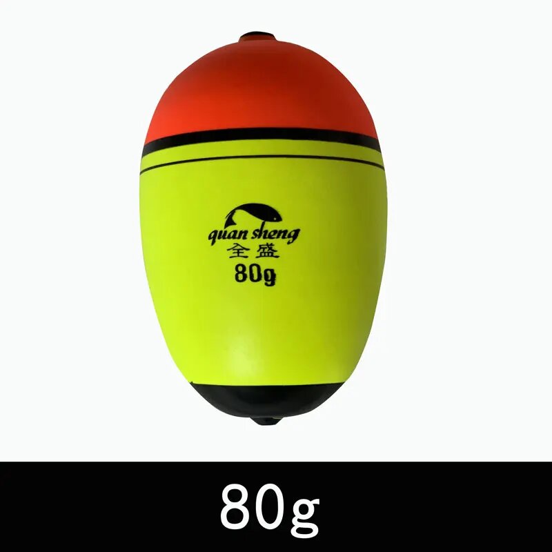 Пластиковый поплавок Boya Rock Fishing Bobber 10г-150г oval-floating-80g