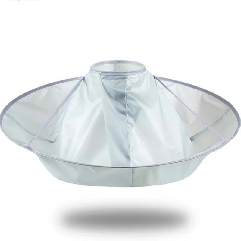 Накидки для стрижки волос 3 шт, серые, нейлон