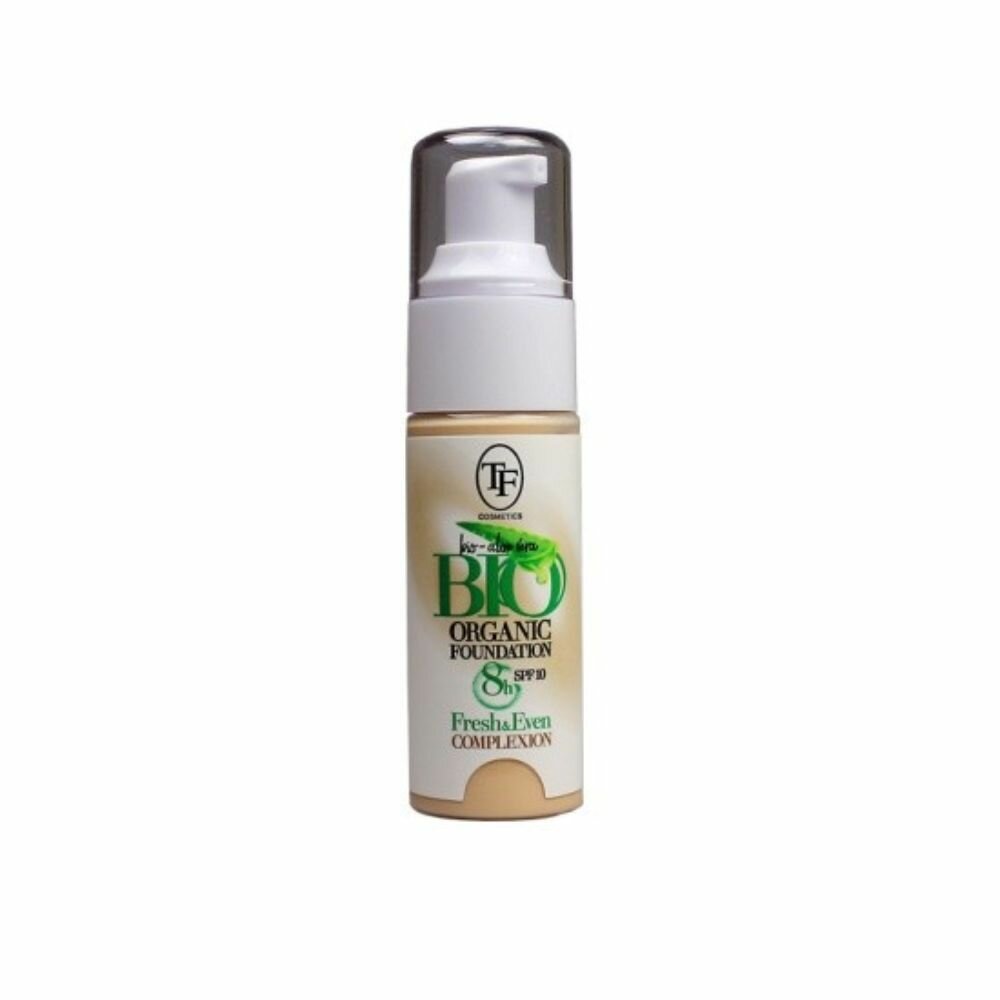 TF cosmetics крем тональный Bio Organic Foundation тон 6 Теплый миндаль, с дозатором, 2 шт