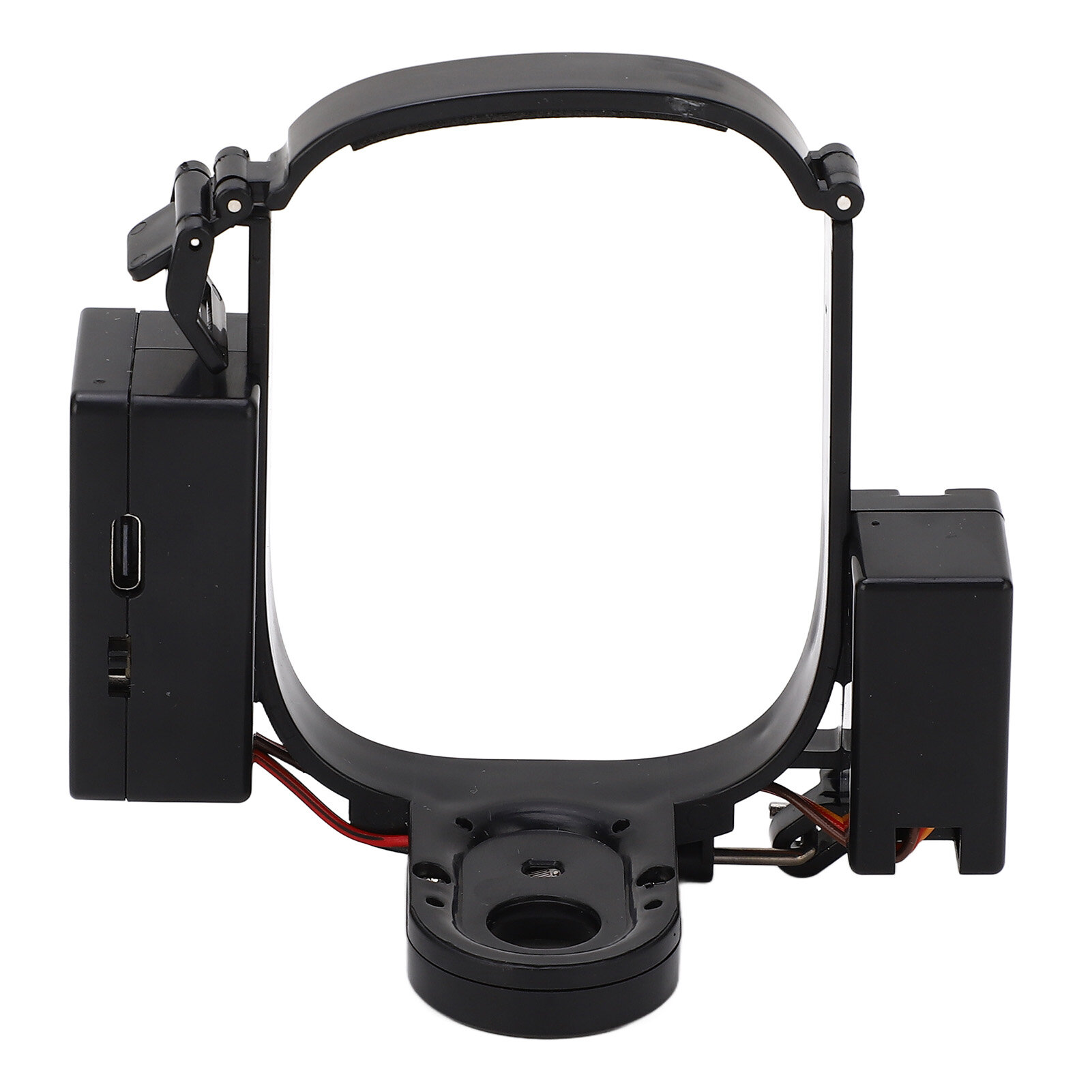 Дрон-метатель для доставки UAV дистанционный воздушный сбросной диспенсерный систем для EVO II с встроенной батареей 3.7V 150mAh, черный цвет, материал ABS и электронные компоненты, максимальная нагрузка до 500г, интерфейс Type C, размер 100x96x49mm, для