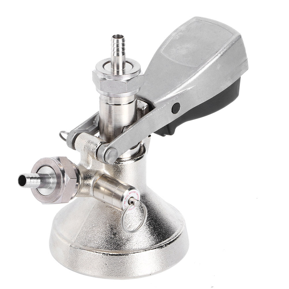 Кегель-сцепление из нержавеющей стали типа G для разлива пива, длинный срок службы, 304 нержавеющая сталь, 17 x 14 см