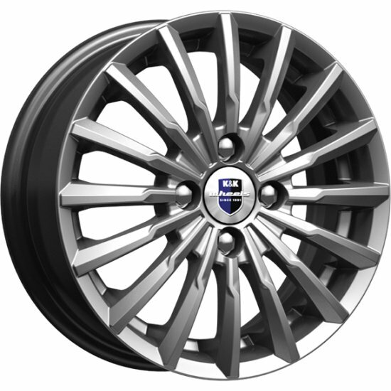 Диск K&k Акцент 5.5x14/4x98 D58.6 ET40 дарк платинум