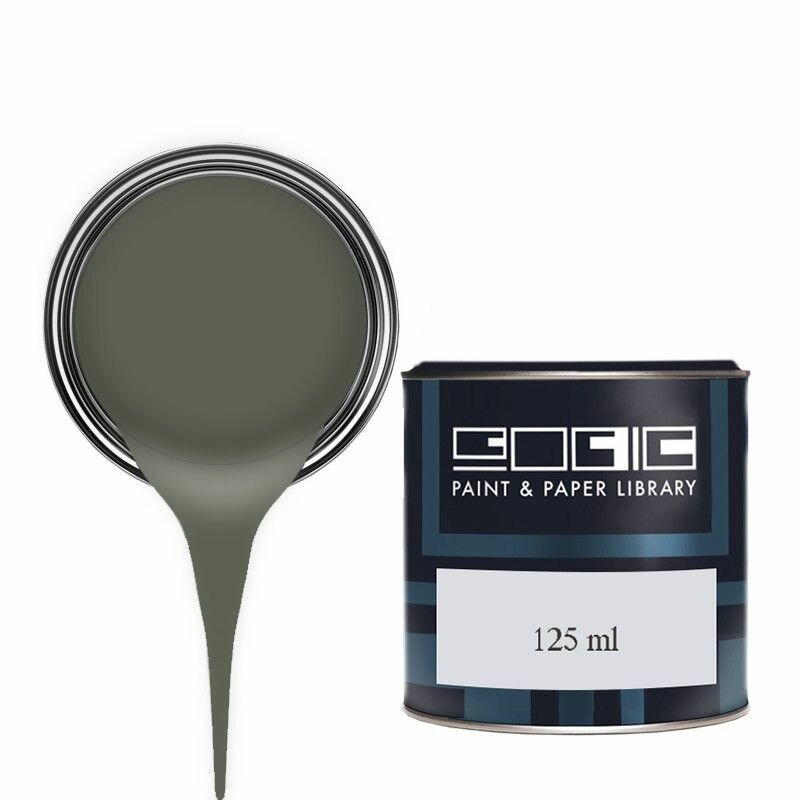 Краска Paint and Paper Library Pure Flat Emulsion 186 HORNBLENDE 125 мл