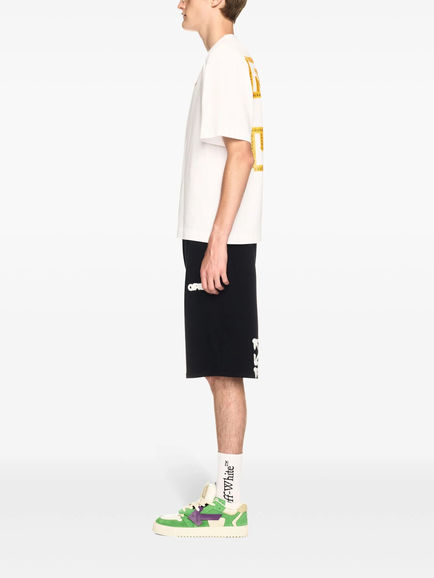 Футболка Off-White, размер XL, белый, — фото 1