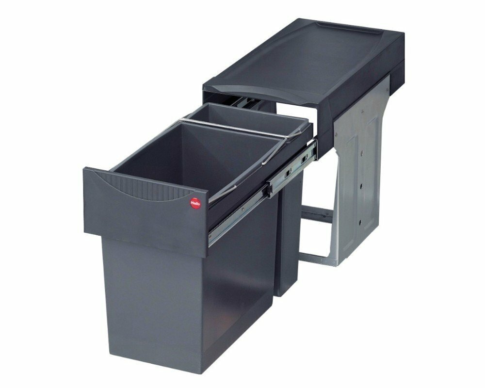Выдвижная мусорная система Hailo Tandem 3666-11