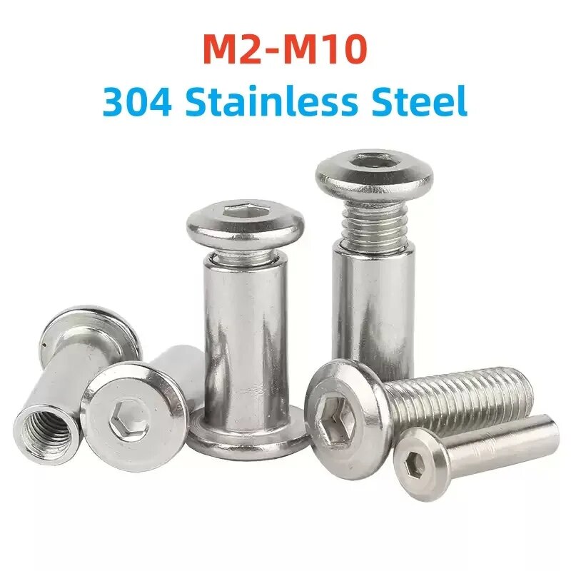 М2 М3 М4 М5 М6 М8 М10 Винты из нержавеющей стали 304 M4(D5mm)-5pcs, 50mm