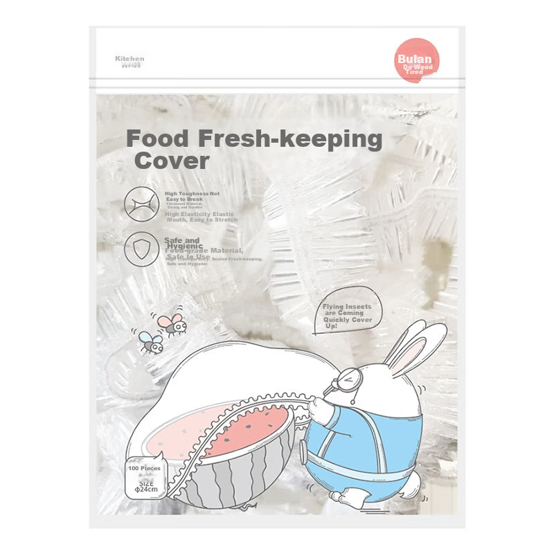 Yekee Food Wrap Covers, 120 Pieces, Disposable Food-Grade Cling Film Covers, Dust-Proof Covers, Y-3974
