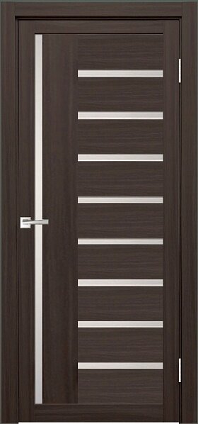 Межкомнатная Дверь Verda Y-5 Грей со Стеклом Сатинат Белый 2000х700мм (Полотно 1шт) / Верда.