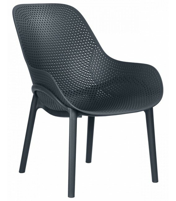 Кресло DOBRIN LONZO 756PP-LMZL, антрацит с УФ-защитой